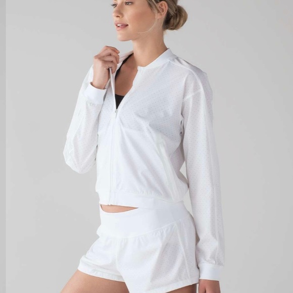 lululemon athletica | Jackets & Coats | Lululemon Final Lap Bomber ...
